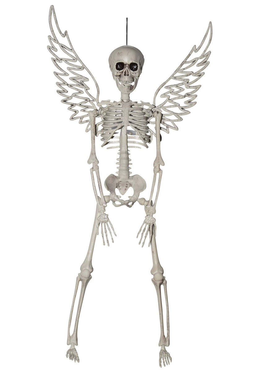 16" Hanging Winged Skeleton Decoration – Kids Halloween Costumes