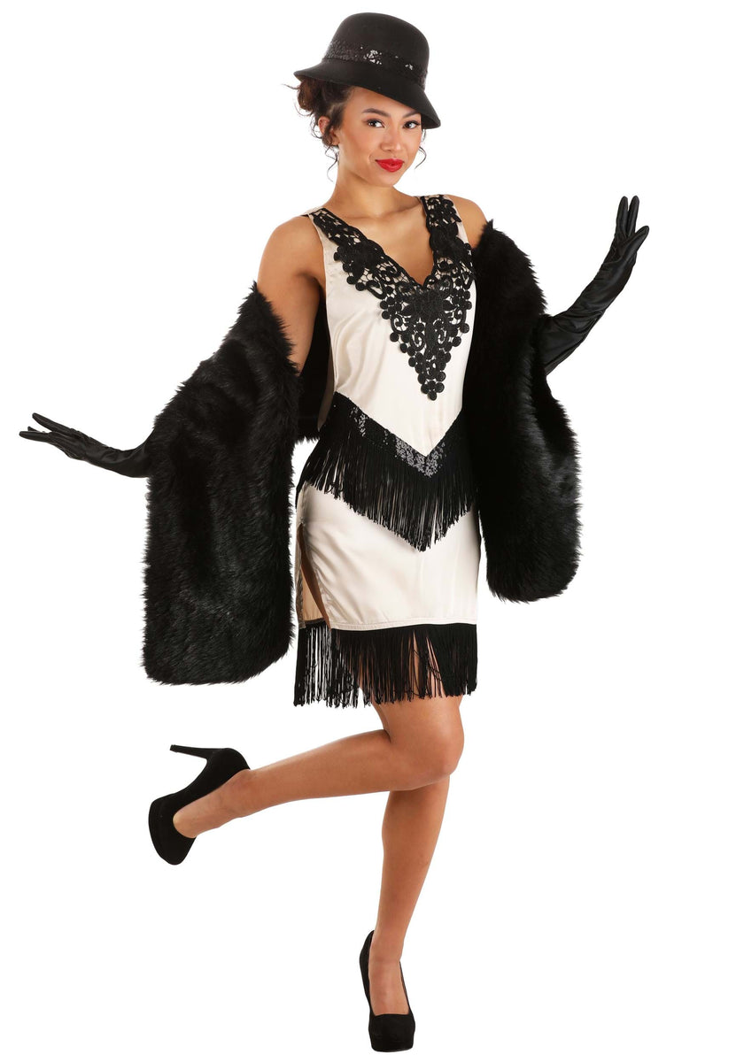 Elegant Flapper Costume for Women | '20s Costumes – Kids Halloween Costumes