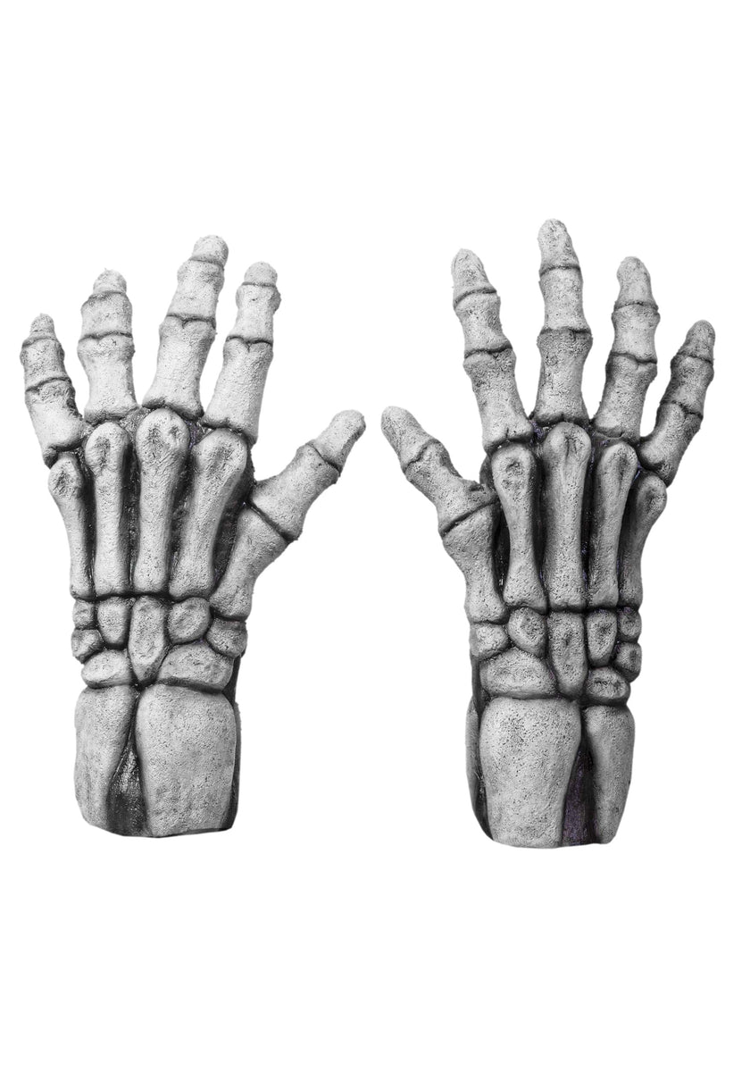 White Skeleton Claw Adult Gloves – Kids Halloween Costumes