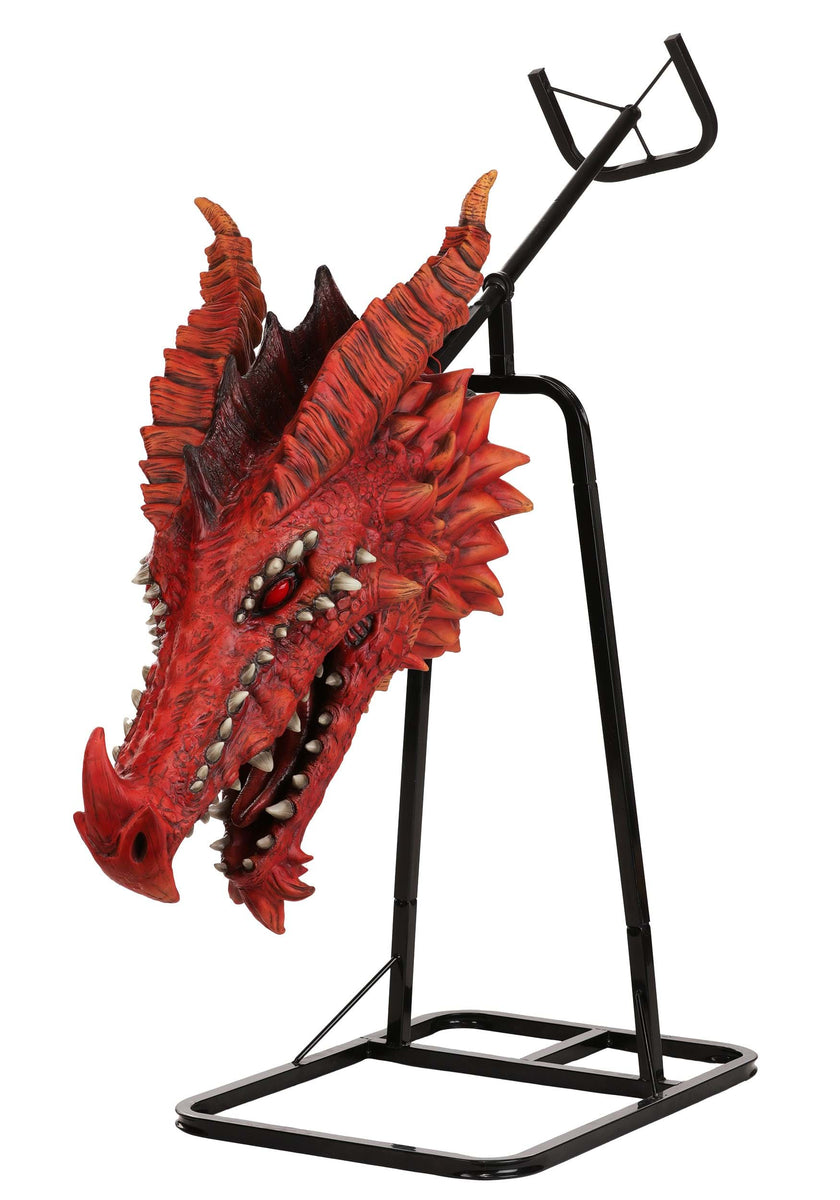 3FT Dire Dragon's Head Actor-matronic - Brick Thunder | Halloween Anim ...