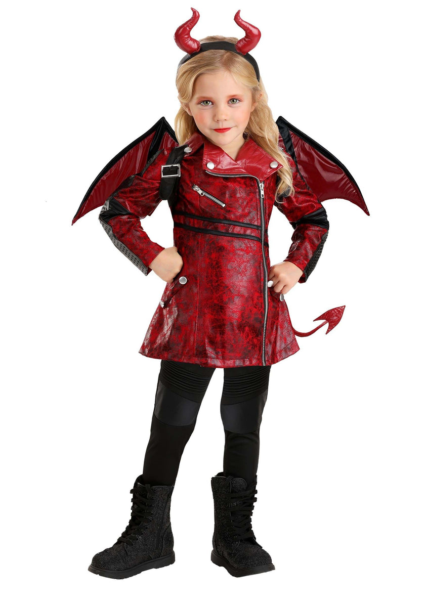 Leather Toddler Devil Costume | Devil Costumes – Kids Halloween Costumes
