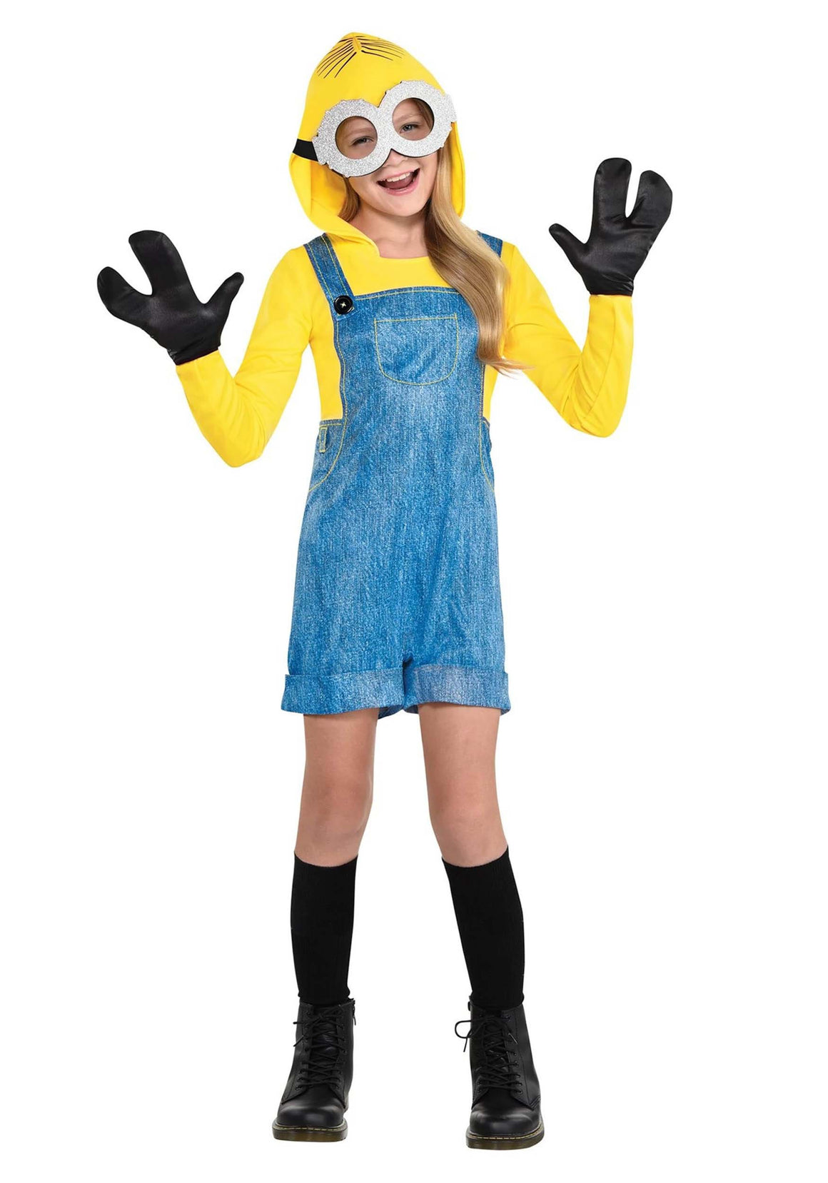 Classic Minions Costume for Girls | Movie Costumes – Kids Halloween ...