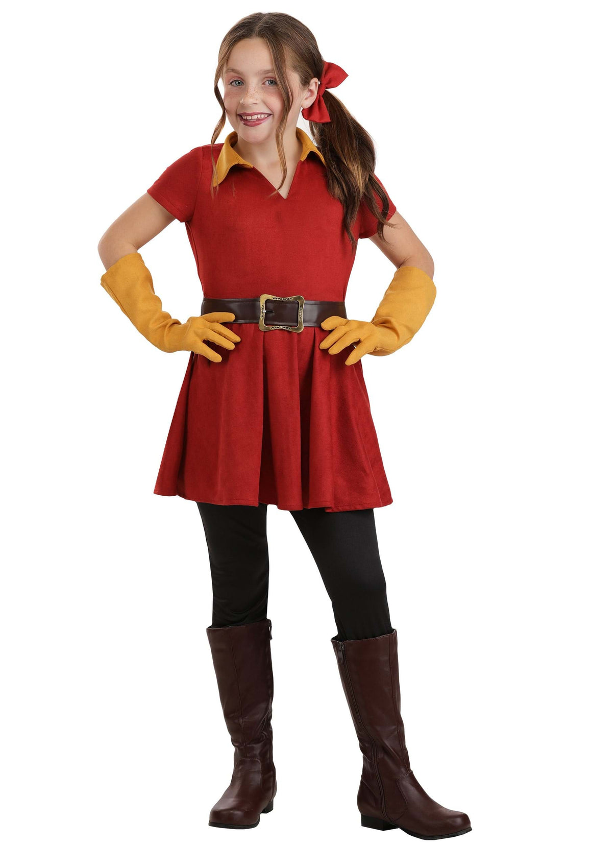 Disney Gaston Girl's Costume | Beauty and the Beast Costumes – Kids ...