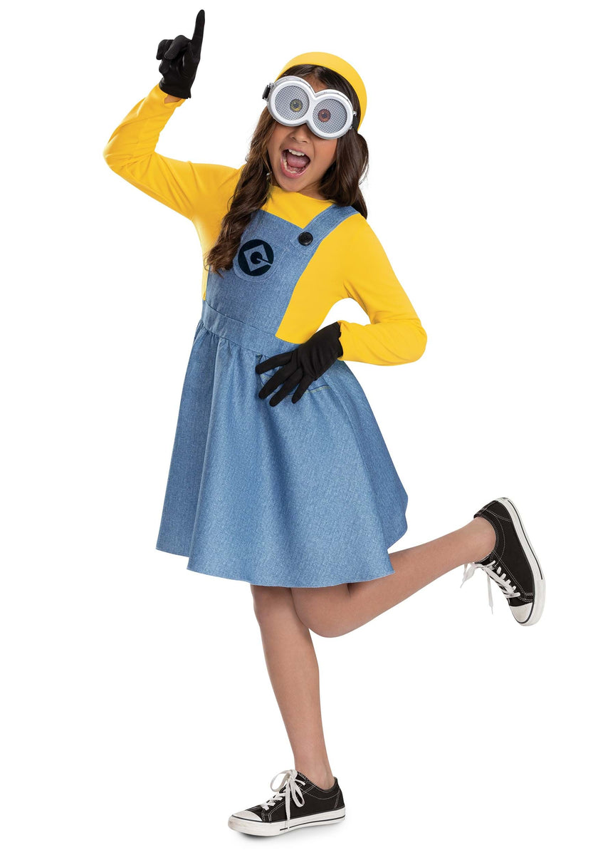 Despicable Me Girl's Minion Costume Dress | Movie Costumes – Kids ...