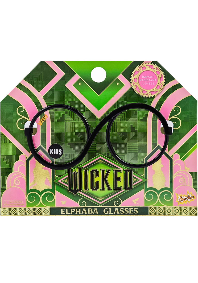 Wicked Elphaba Kid's Plastic Costume Glasses | Wicked Accessories ...