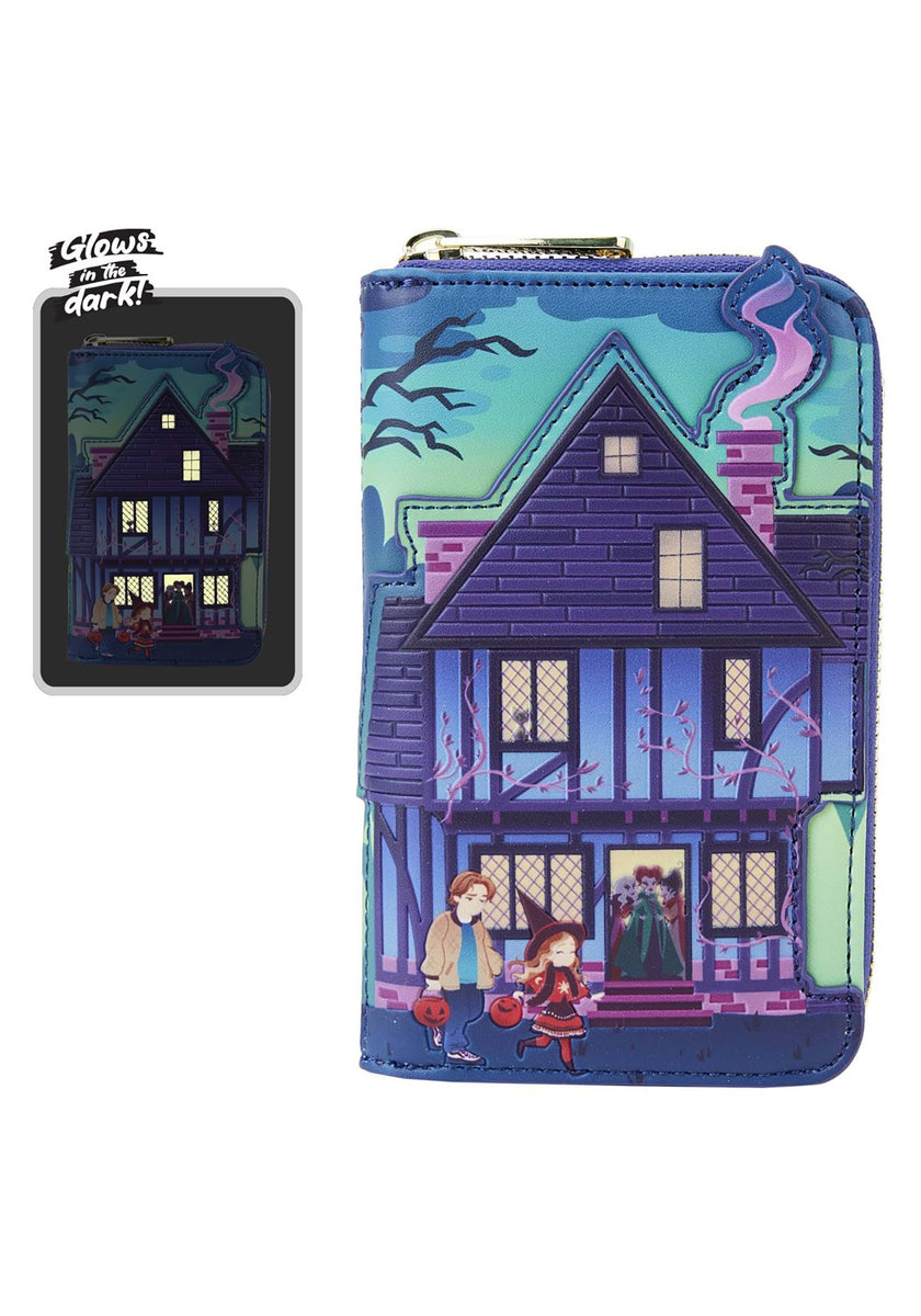 Disney Hocus Pocus Sanderson Sisters House Zip Around Wallet by Lounge ...