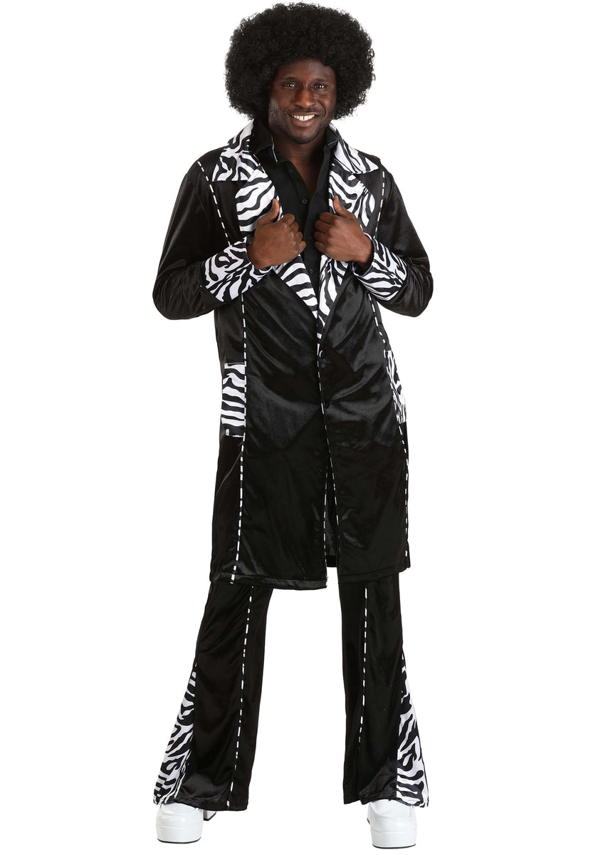 Deluxe Mac Daddy Pimp Men's Costume | Pimp Costumes – Kids Halloween ...