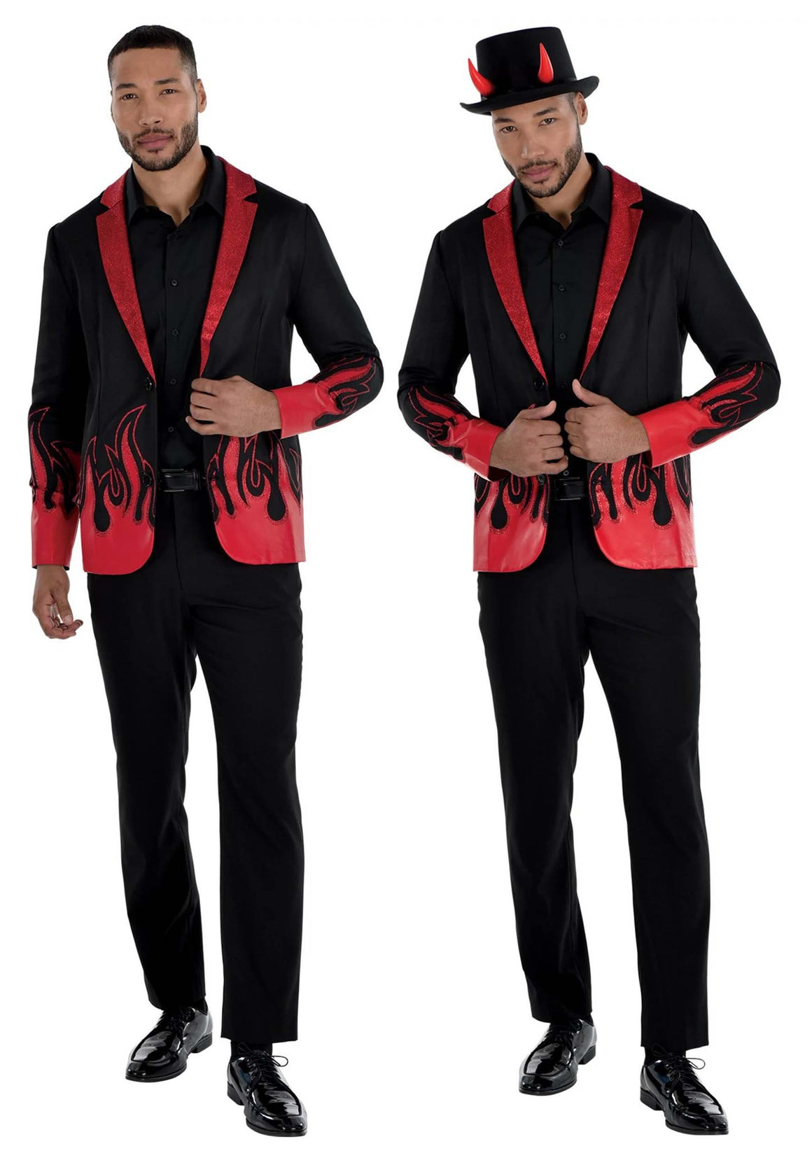 Devil Flame Men's Costume Jacket | Adult Devil Costumes – Kids ...