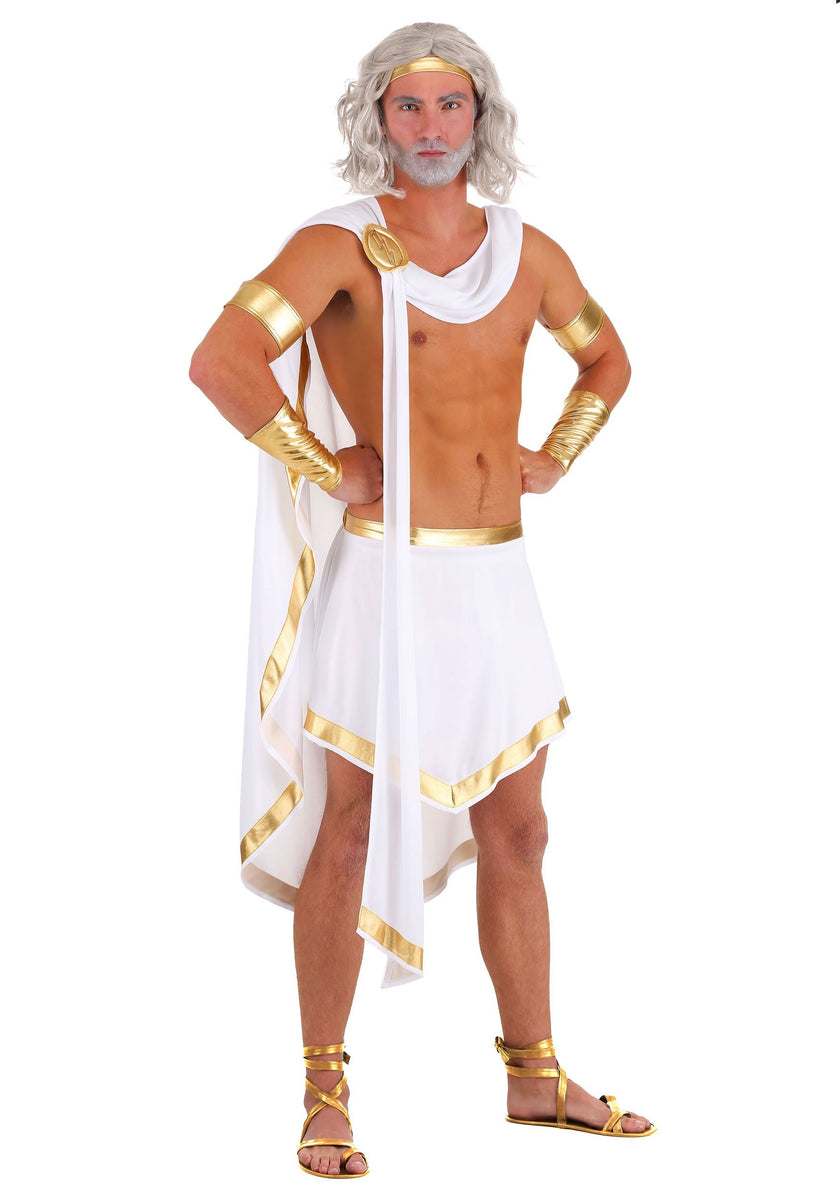 Zeus Costume for Men – Kids Halloween Costumes