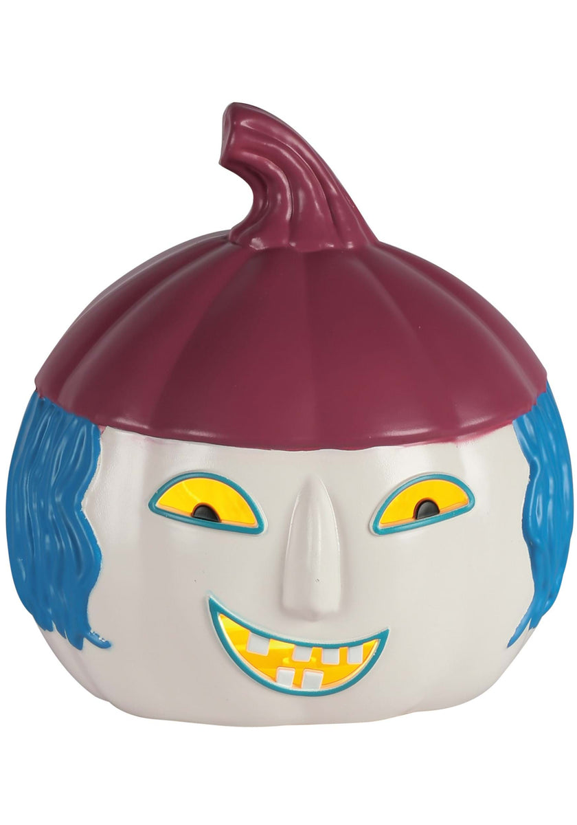 Nightmare Before Christmas 6" Shock Light Up Pumpkin Halloween Decorat ...