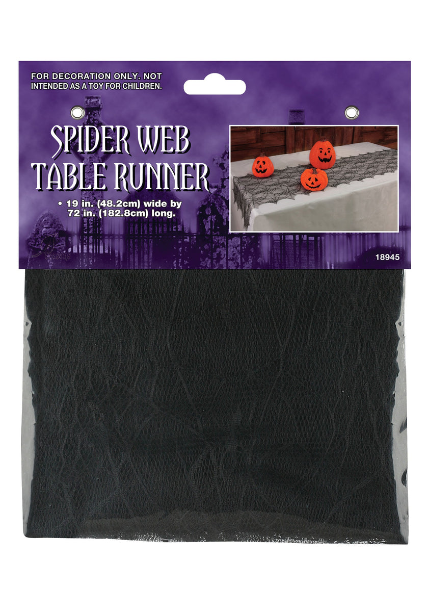 Spider Web Table Runner – Kids Halloween Costumes