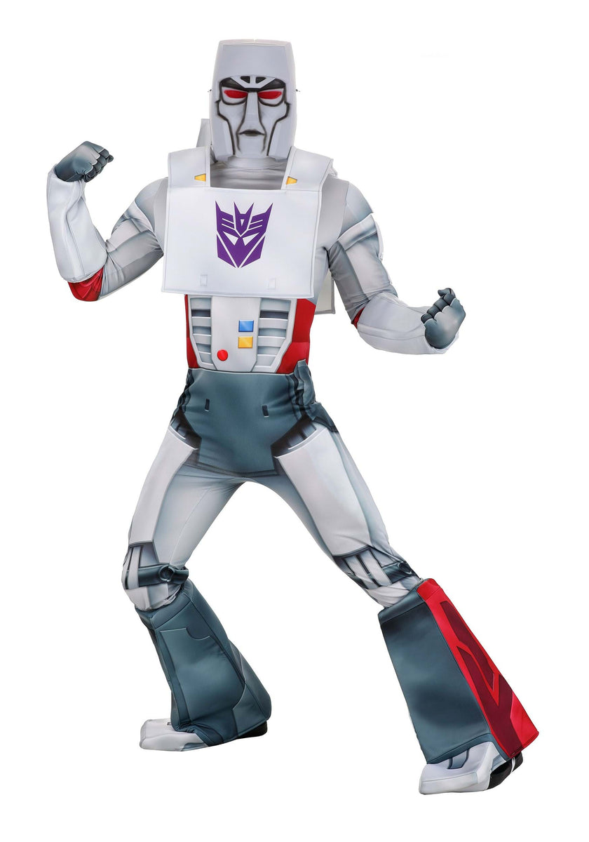 Transformers Deluxe Retro Megatron Costume for Men – Kids Halloween ...