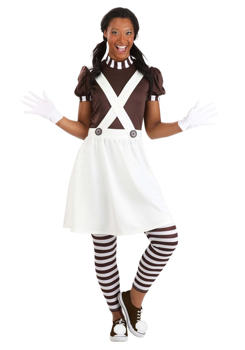 Chocolate Factory Worker Women's Costume | Movie Costumes – Kids ...