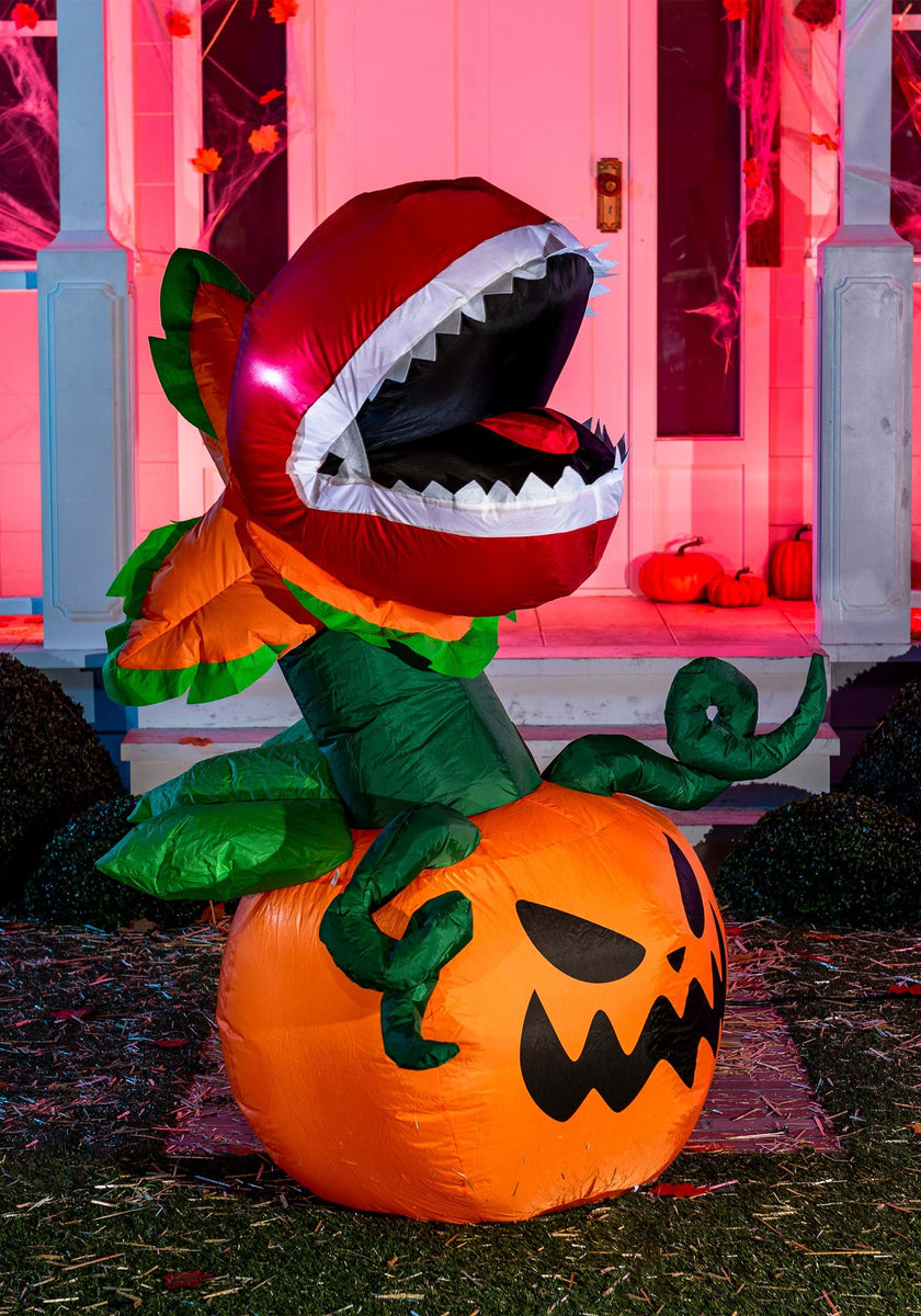 Inflatable 5FT Tall Venus Flytrap Decoration – Kids Halloween Costumes