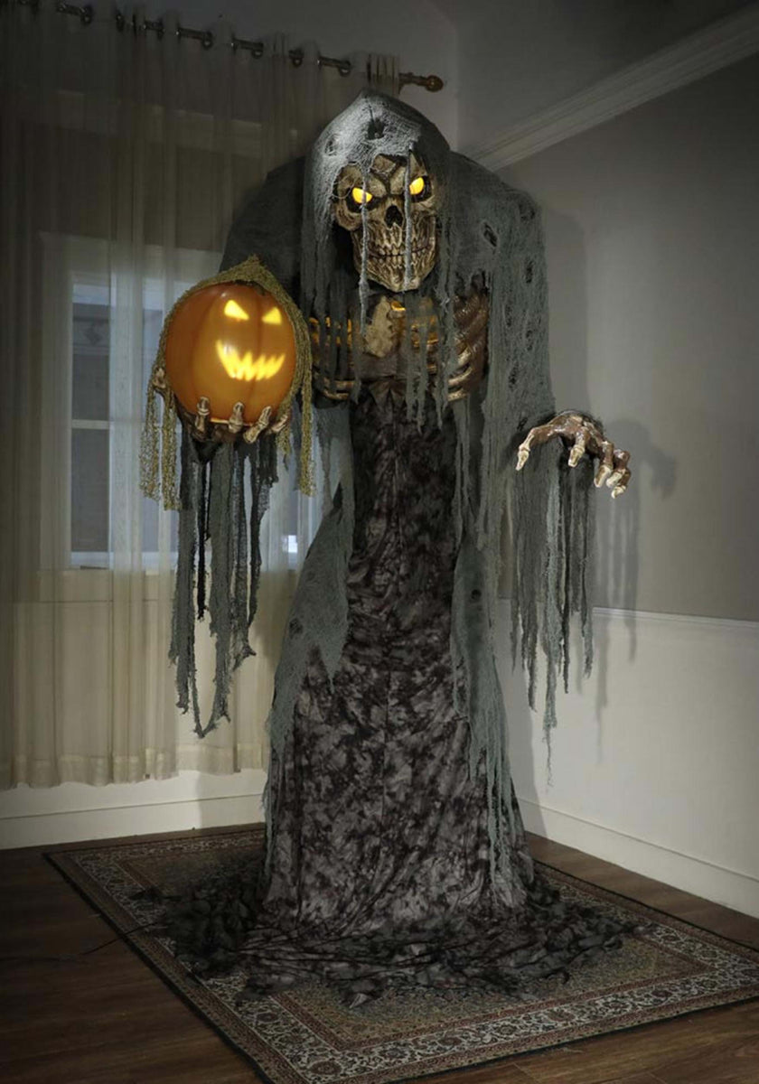 7 Foot Jack Stalker Animated Skeleton Prop – Kids Halloween Costumes