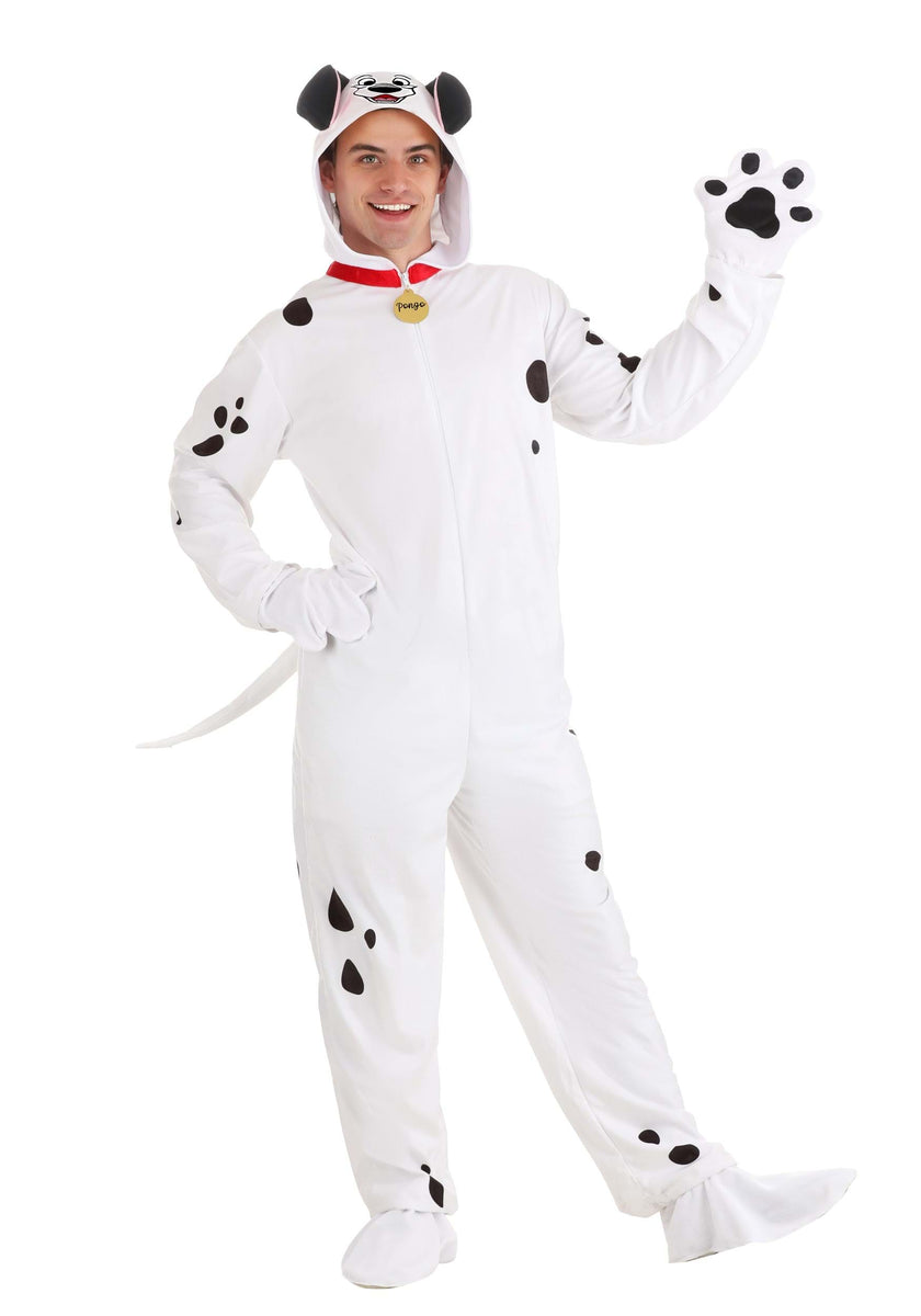 Adult 101 Dalmatians Pongo Costume Onesie – Kids Halloween Costumes