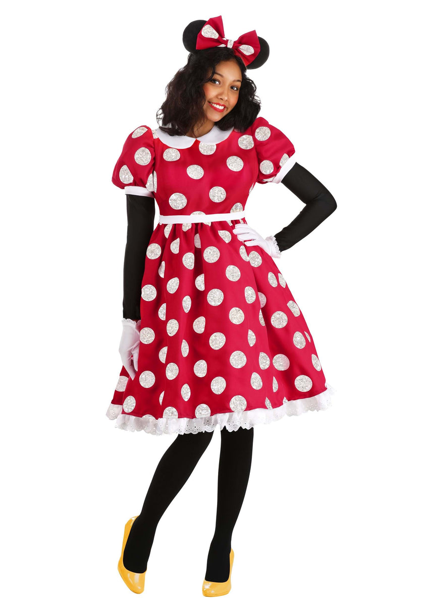 Disney Deluxe Adult Minnie Mouse Costume – Kids Halloween Costumes