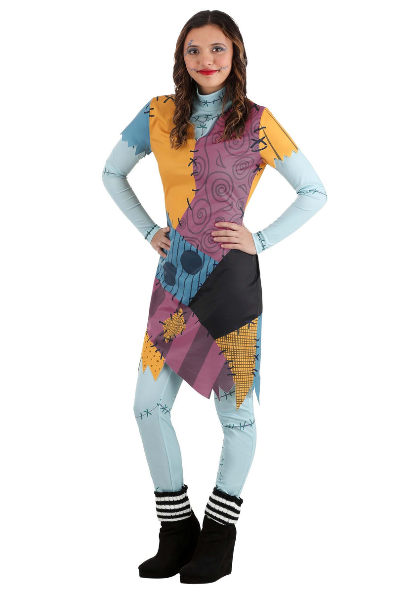 Adult Nightmare Before Christmas Deluxe Sally Costume – Kids Halloween ...