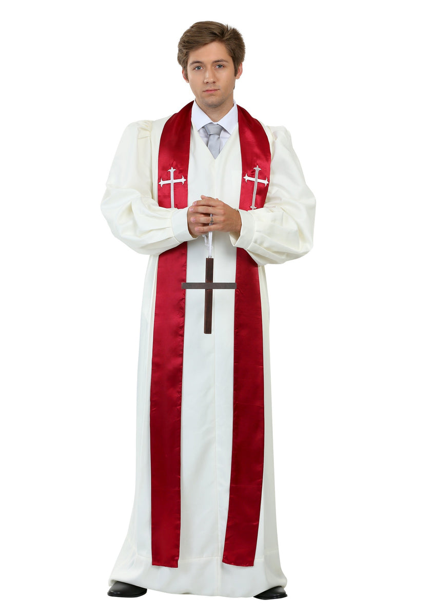 Adult Priest Robe Costume – Kids Halloween Costumes