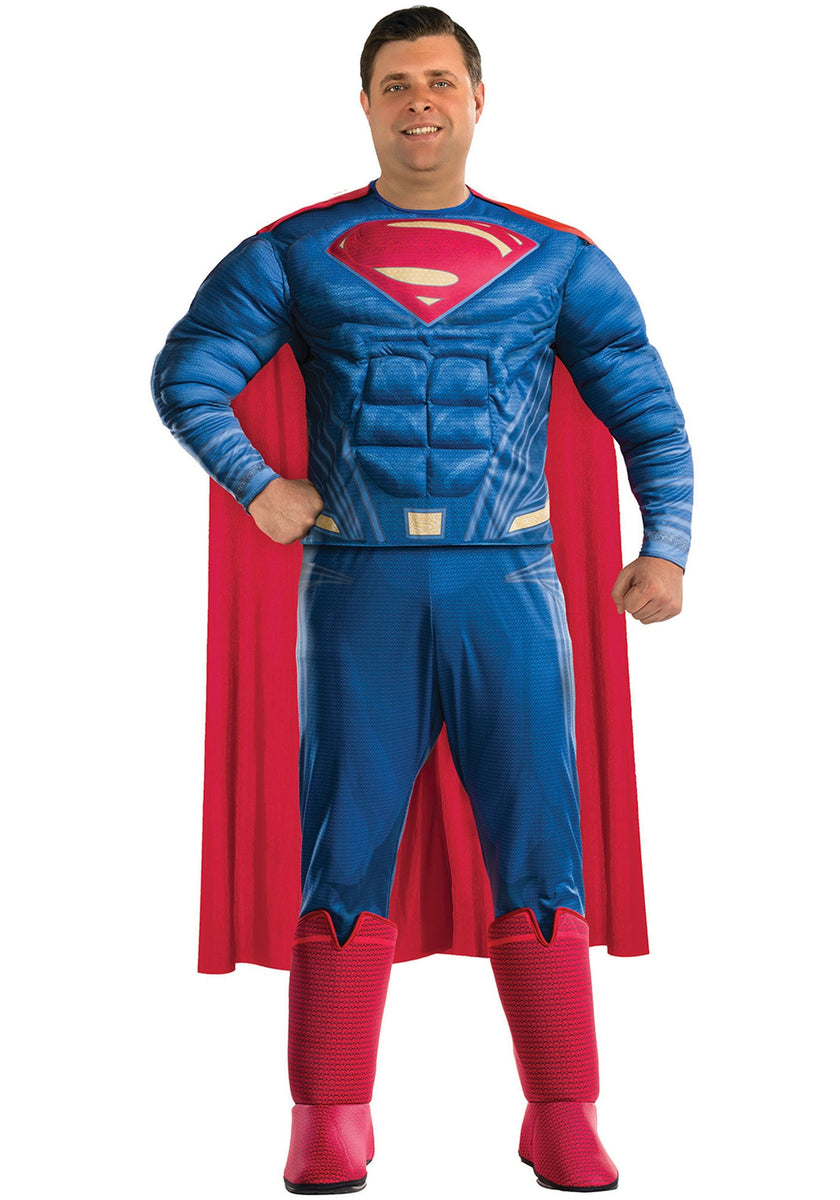 Plus Size Superman Adult Costume – Kids Halloween Costumes