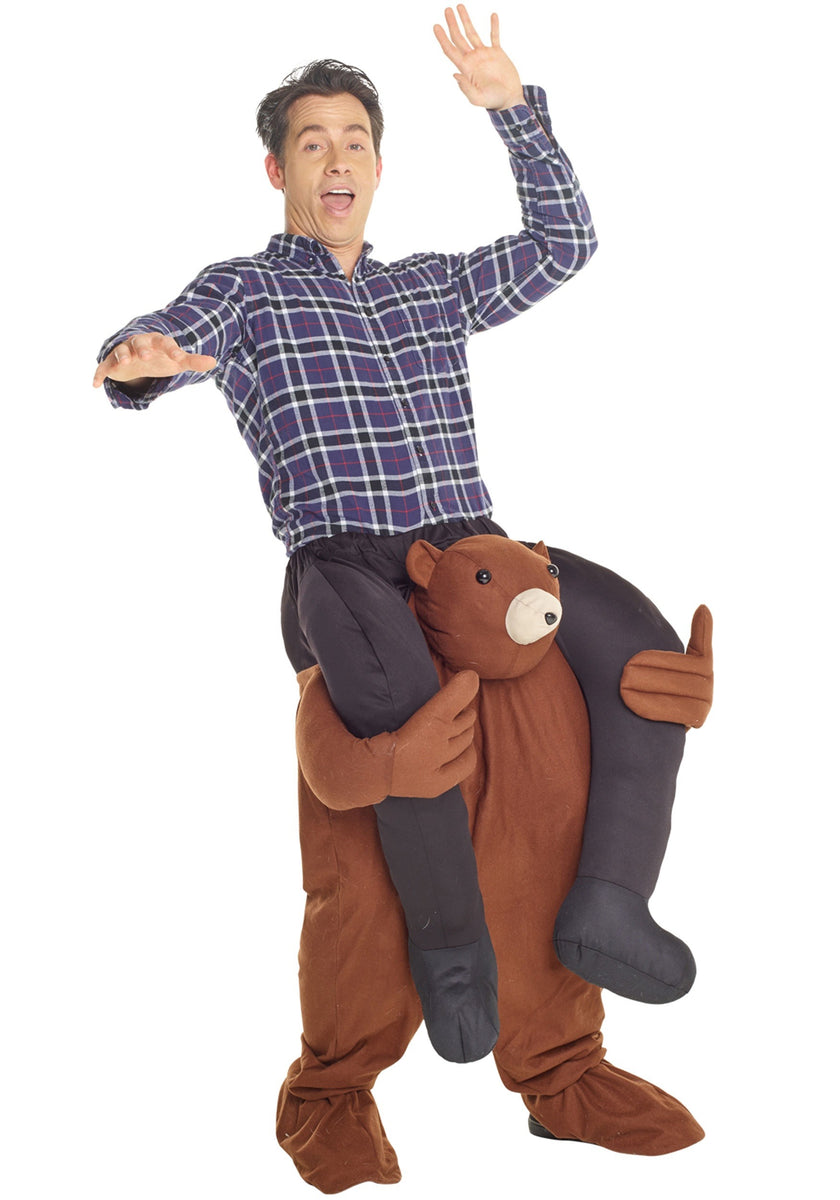 Bear Piggyback Costume for Adults – Kids Halloween Costumes