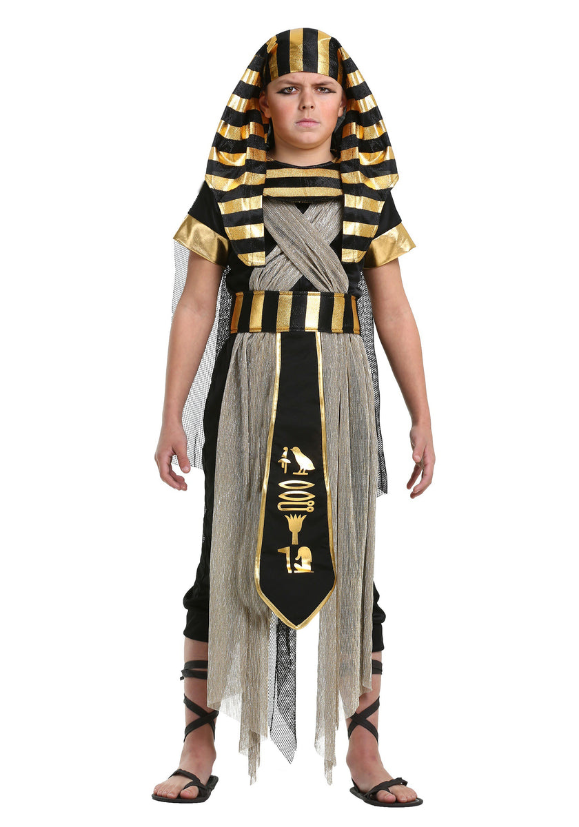 All Powerful Pharaoh Costume for Boys – Kids Halloween Costumes