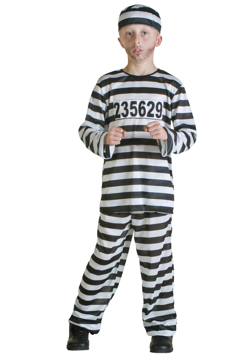 Boys Prisoner Costume – Kids Halloween Costumes