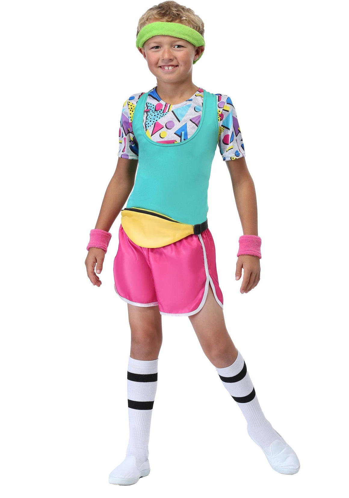 Boy's 80s Work It Out Costume – Kids Halloween Costumes