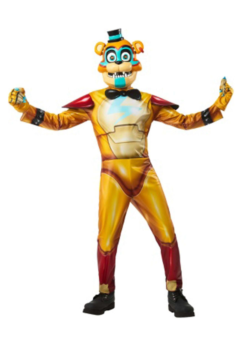 Five Nights at Freddy's Glamrock Freddy Child Costume – Kids Halloween ...