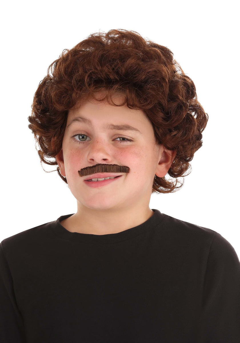 Nacho Libre Child Wig and Mustache – Kids Halloween Costumes
