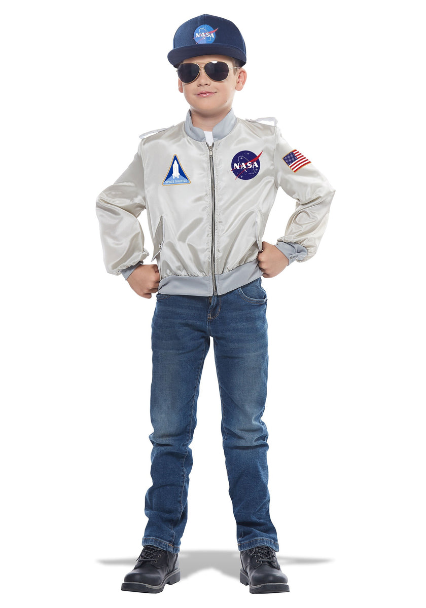 NASA Flight Jacket Costume for Children – Kids Halloween Costumes