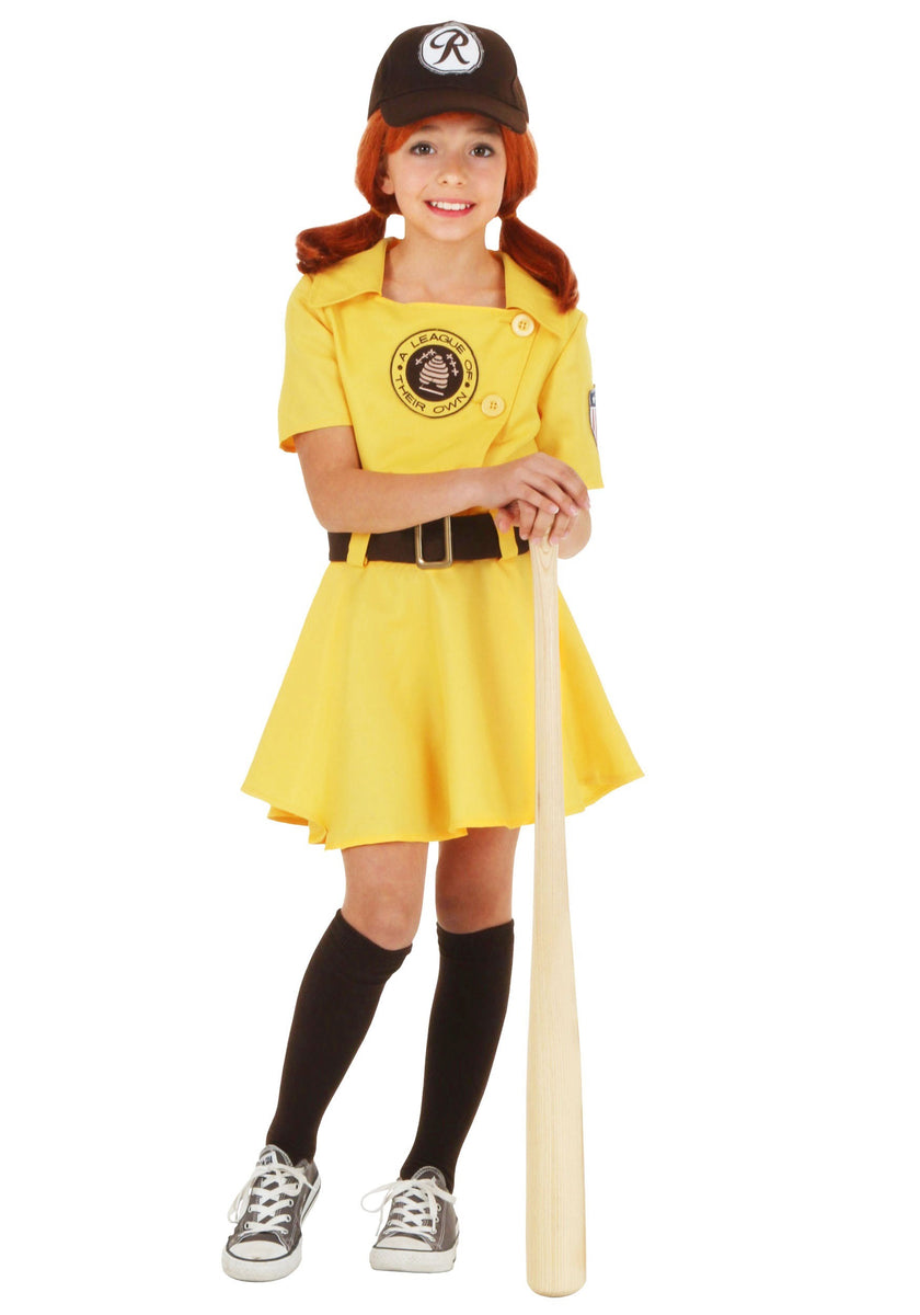 Girls A League of Their Own Kit Costume – Kids Halloween Costumes