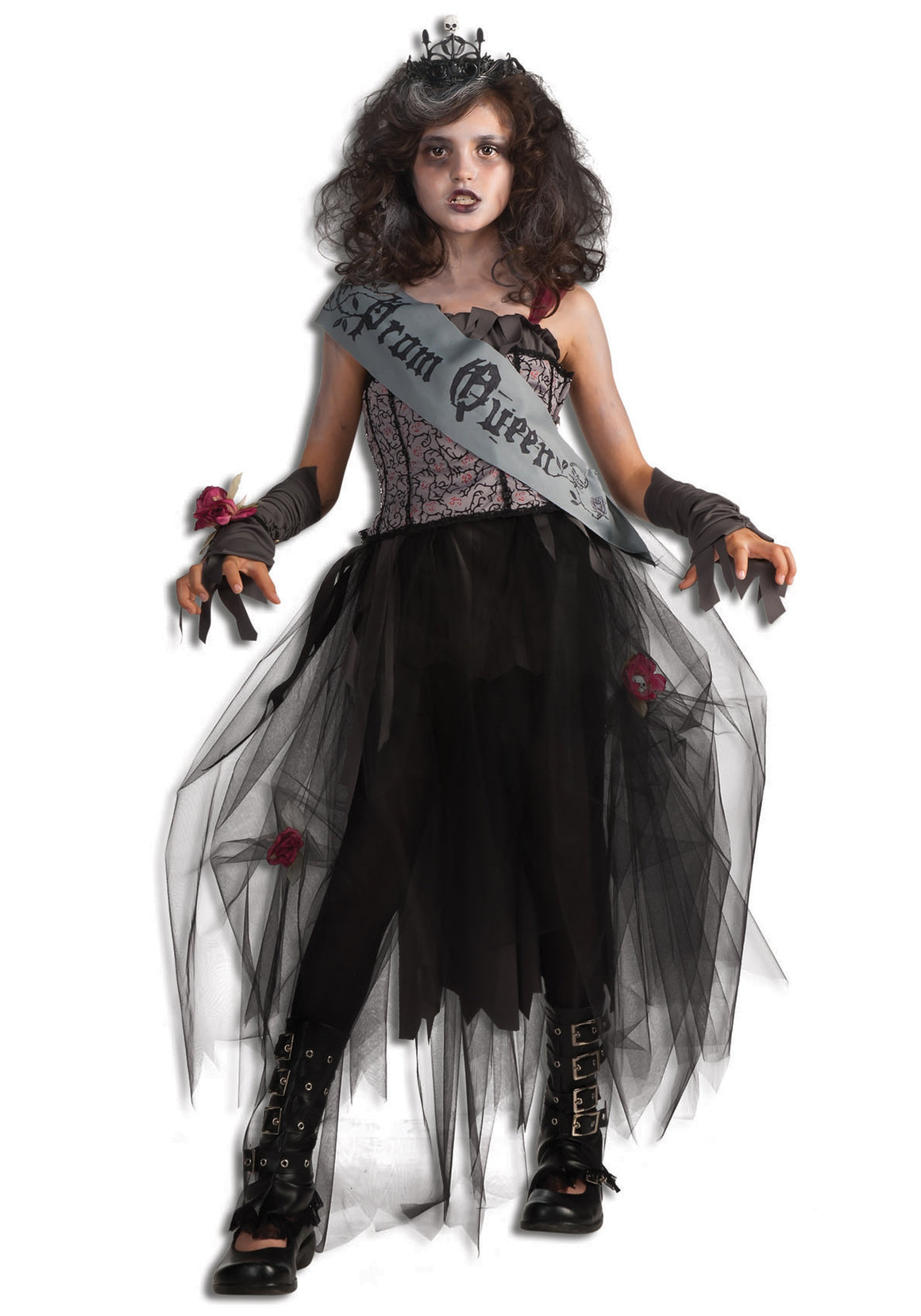 Girls Goth Prom Queen Costume – Kids Halloween Costumes