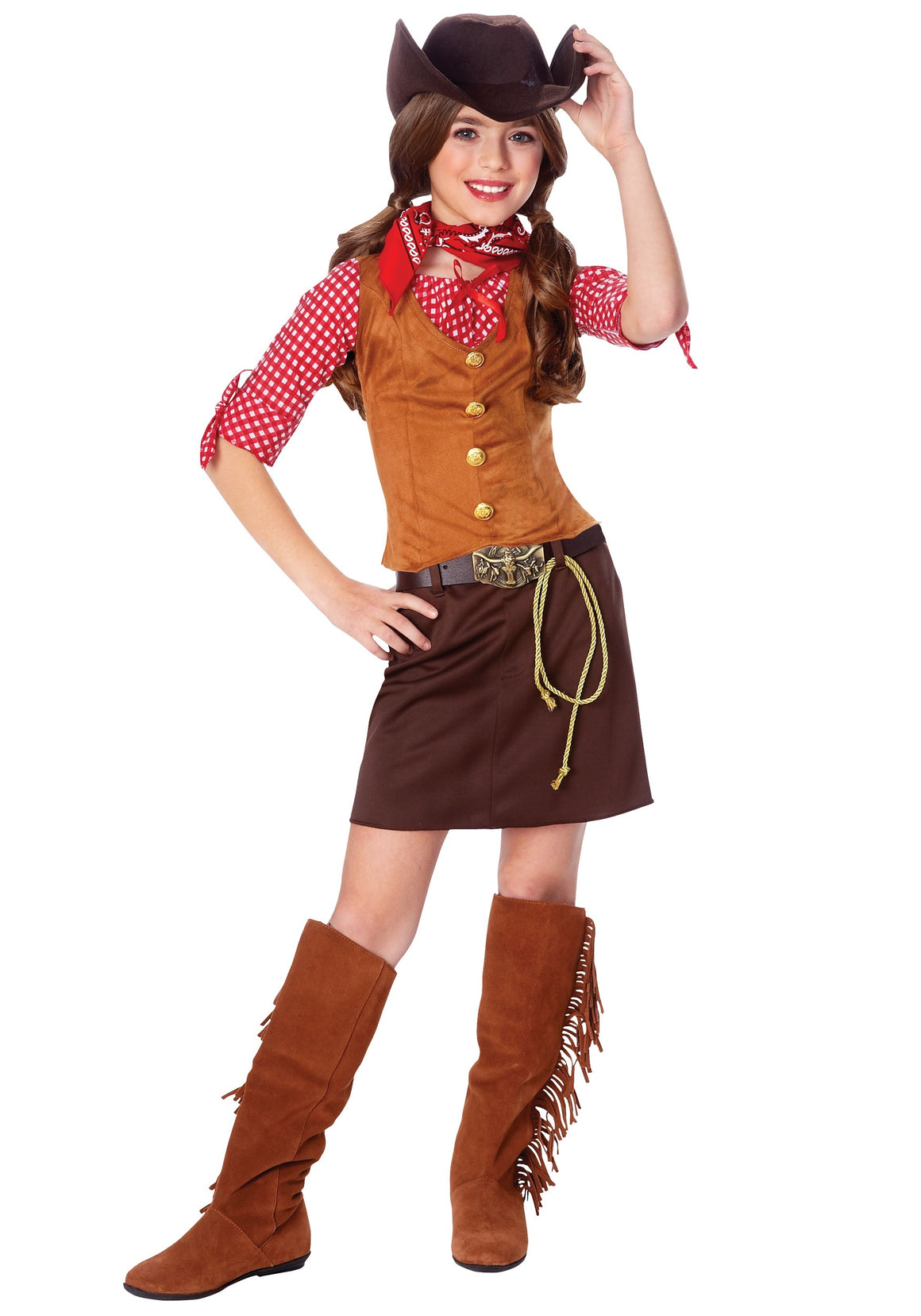 Girls Gun Slinger Costume – Kids Halloween Costumes