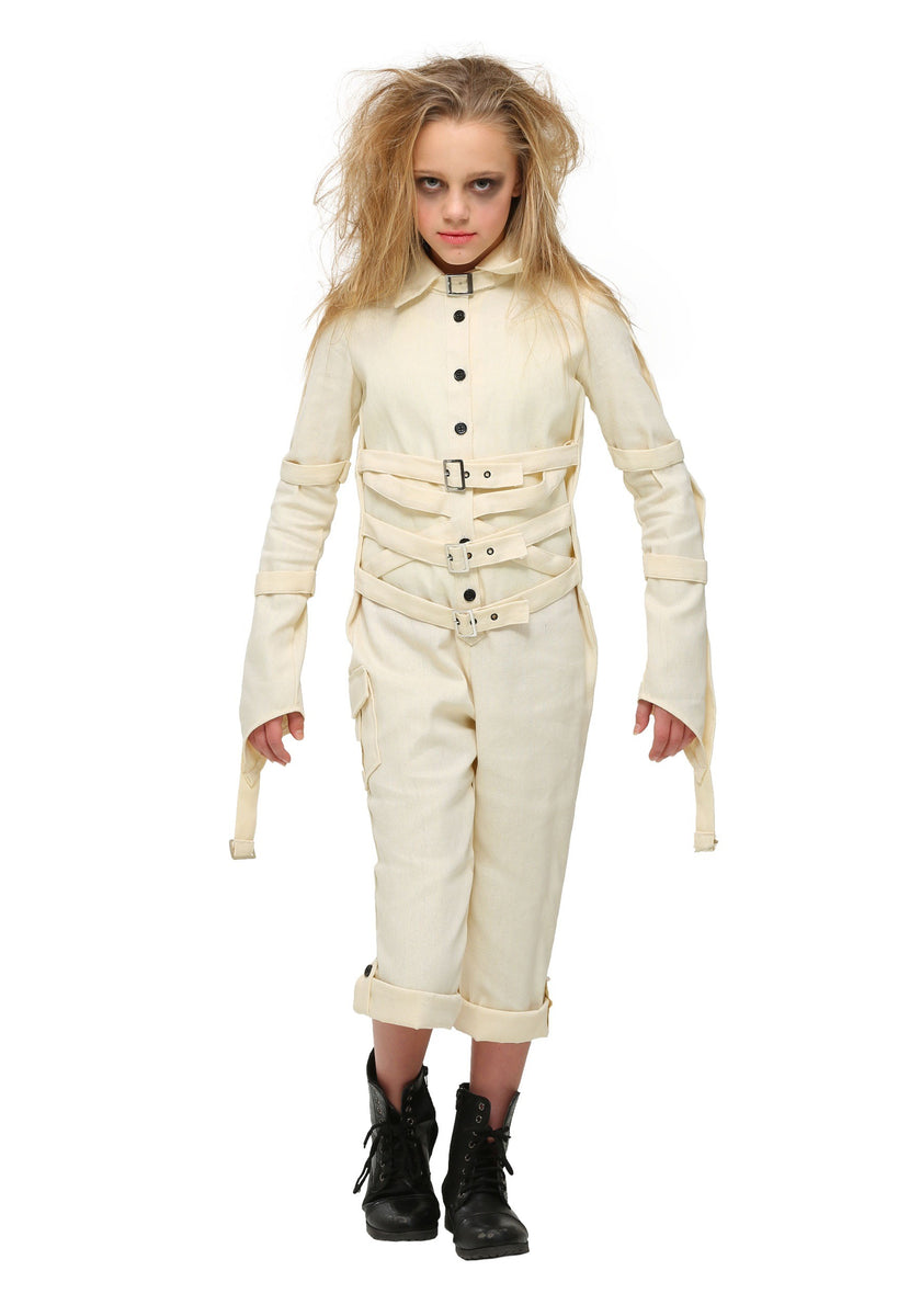 Girl's Classic Straitjacket Costume – Kids Halloween Costumes
