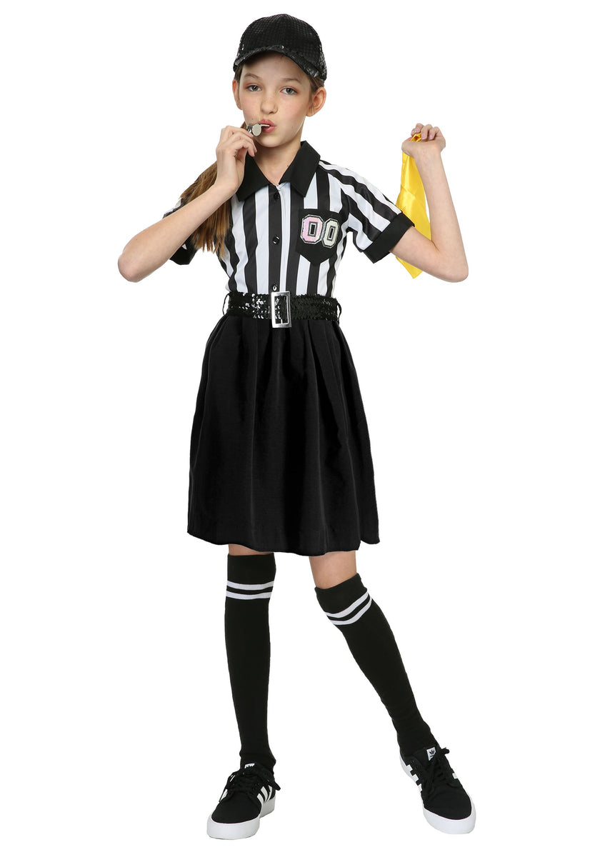 Referee Girl's Costume – Kids Halloween Costumes