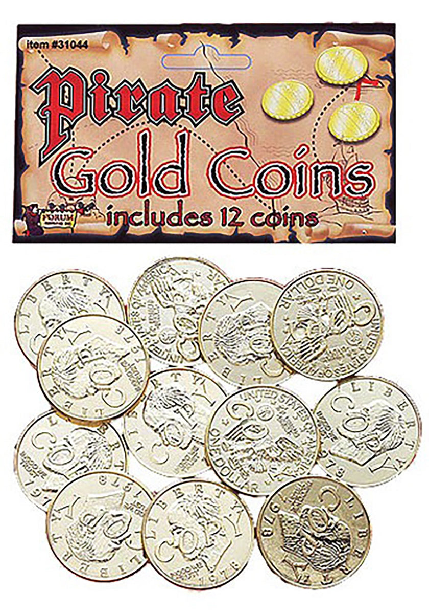 Gold Pirate Coins – Kids Halloween Costumes