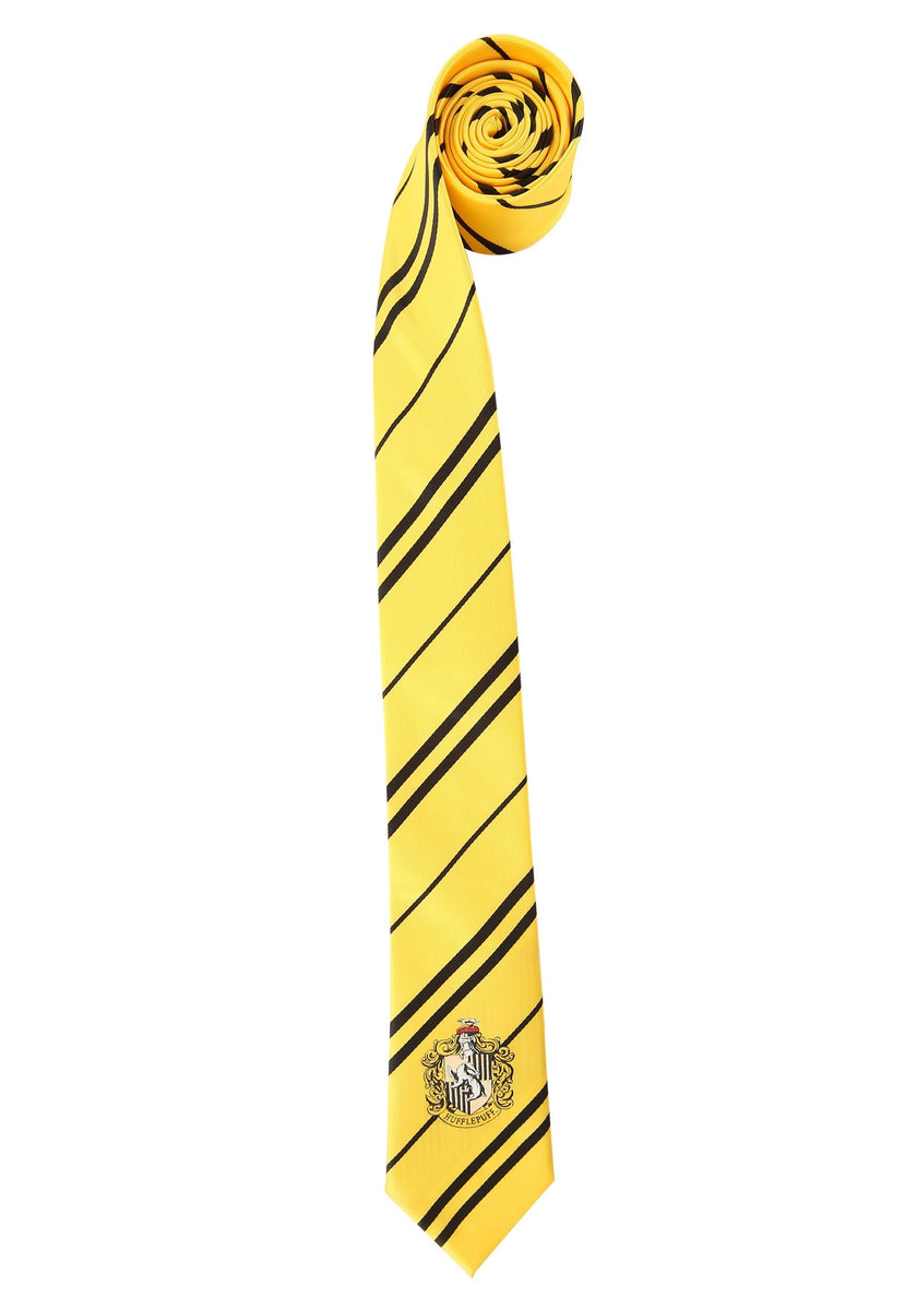 Hufflepuff Classic Necktie from Harry Potter – Kids Halloween Costumes