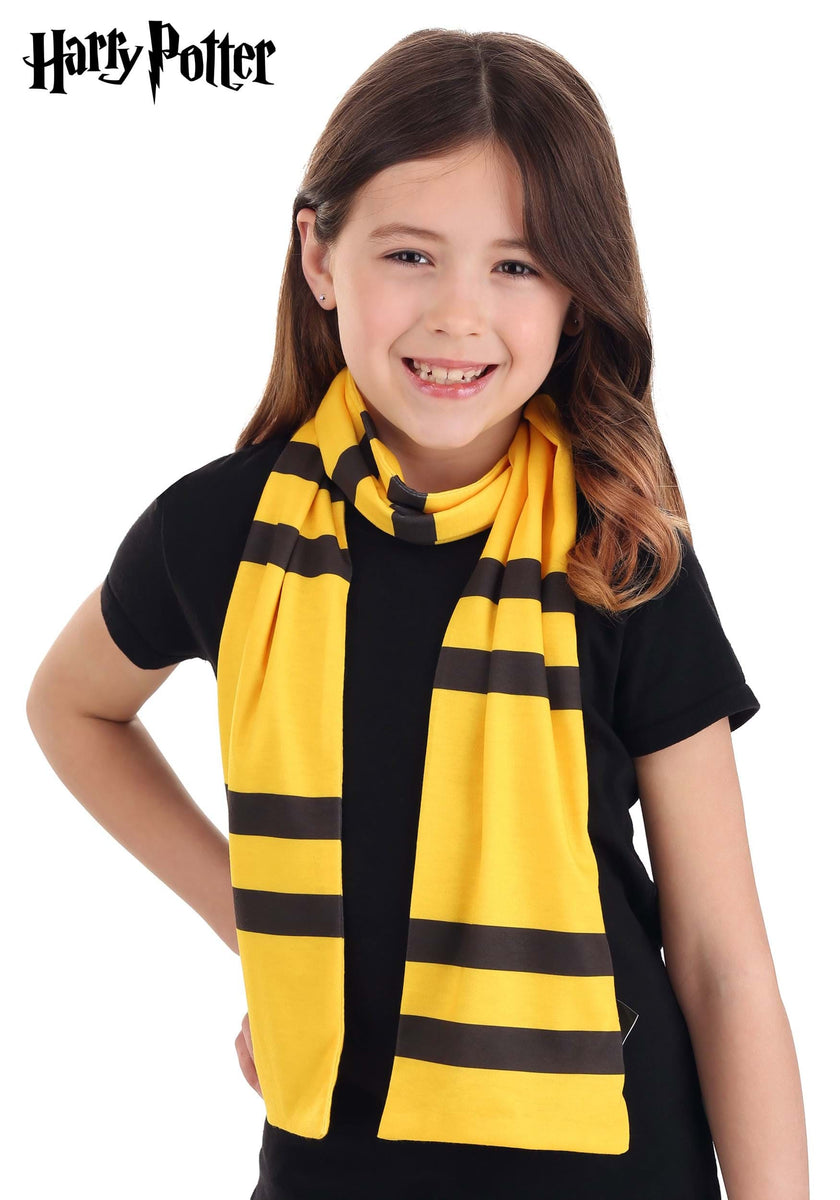 Hufflepuff Harry Potter Printed Scarf – Kids Halloween Costumes