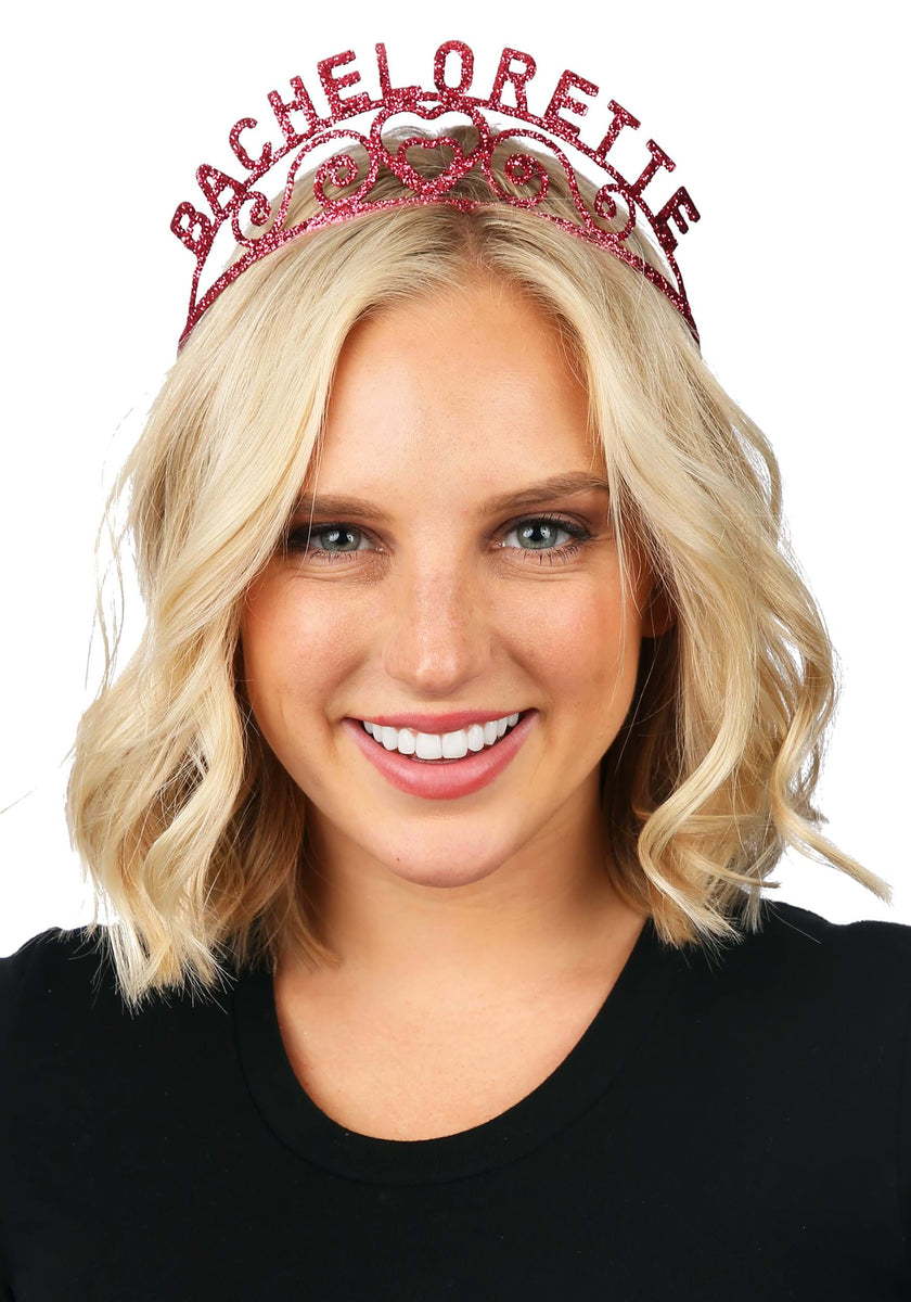 Sparkle Hot Pink Bachelorette Tiara – Kids Halloween Costumes