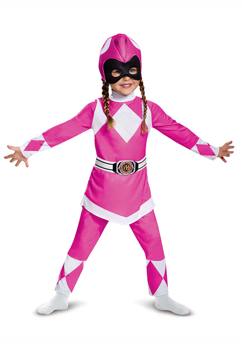 Power Rangers Pink Ranger Muscle Toddler Costume – Kids Halloween Costumes