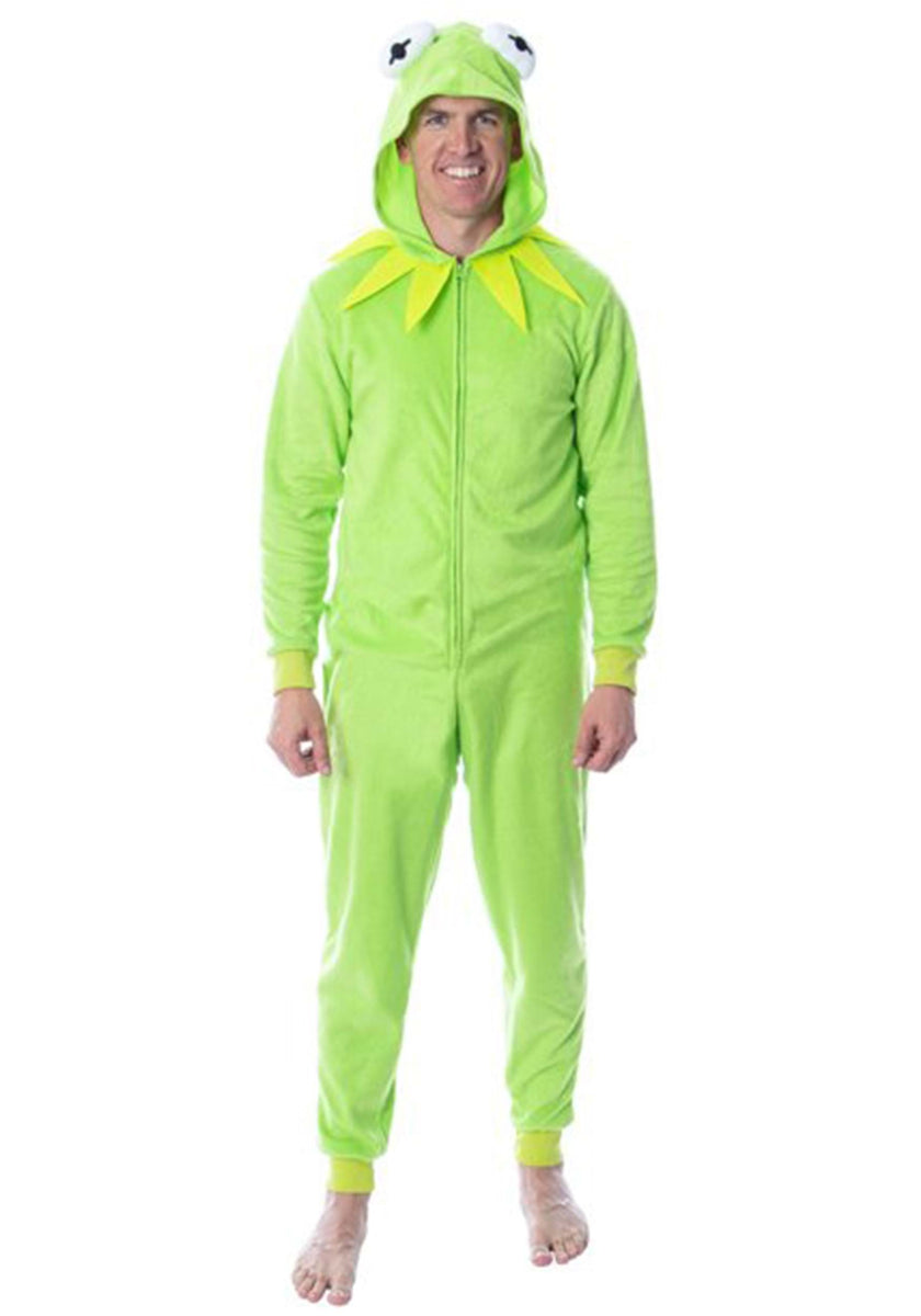 Kermit Adult Union Suit – Kids Halloween Costumes