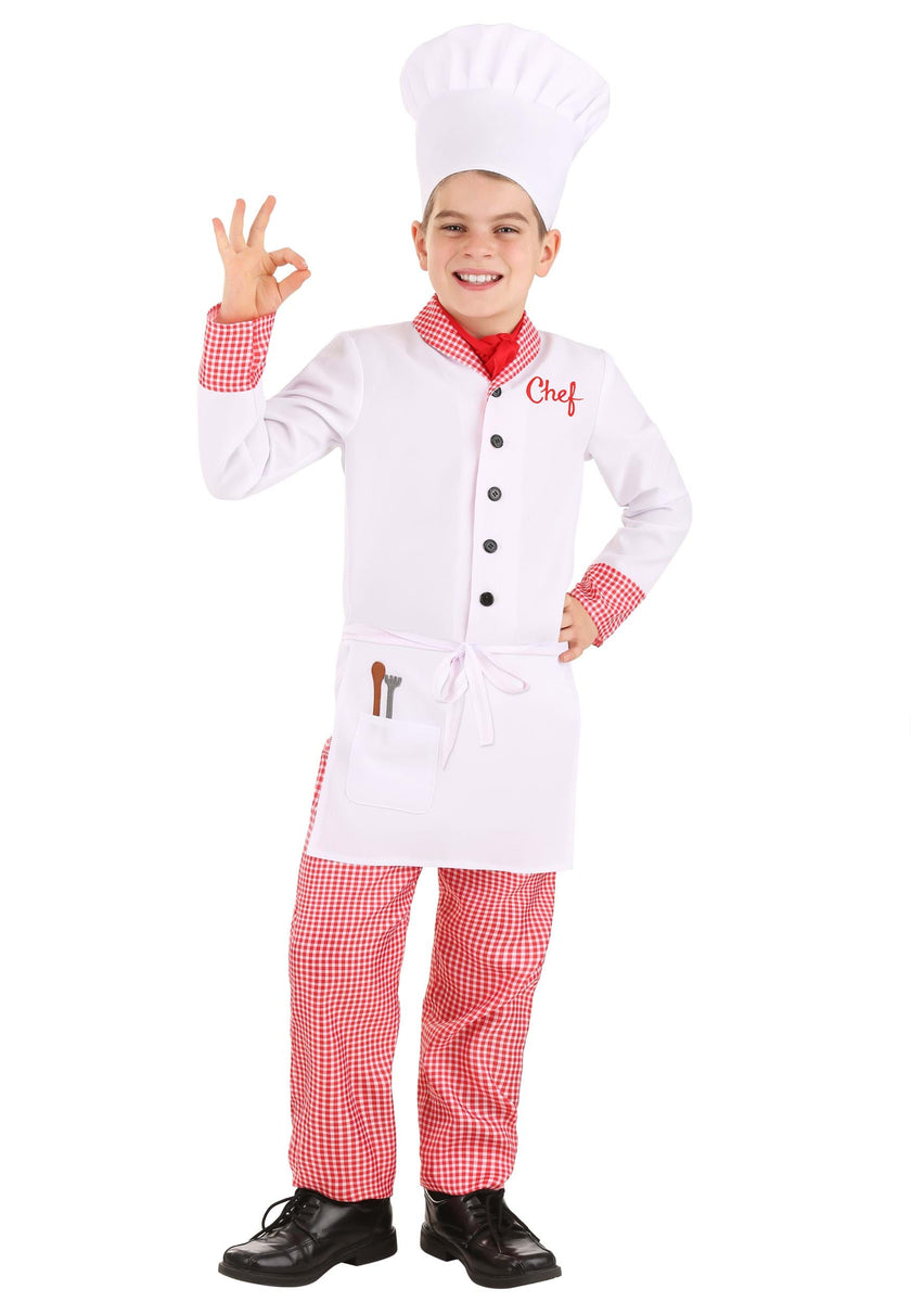 Kids Chef's Costume – Kids Halloween Costumes