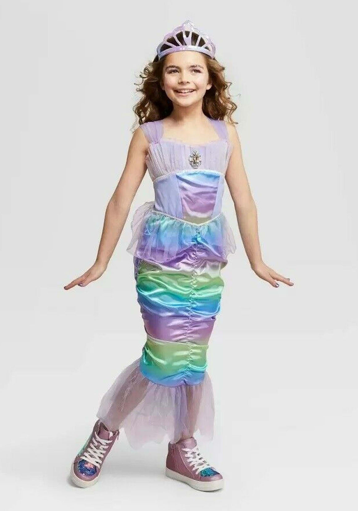 Iridescent Mermaid Costume for Kids – Kids Halloween Costumes