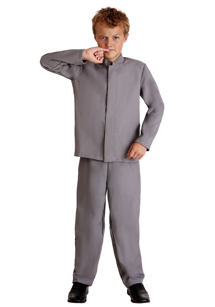 Kids Mini Grey Suit Costume – Kids Halloween Costumes