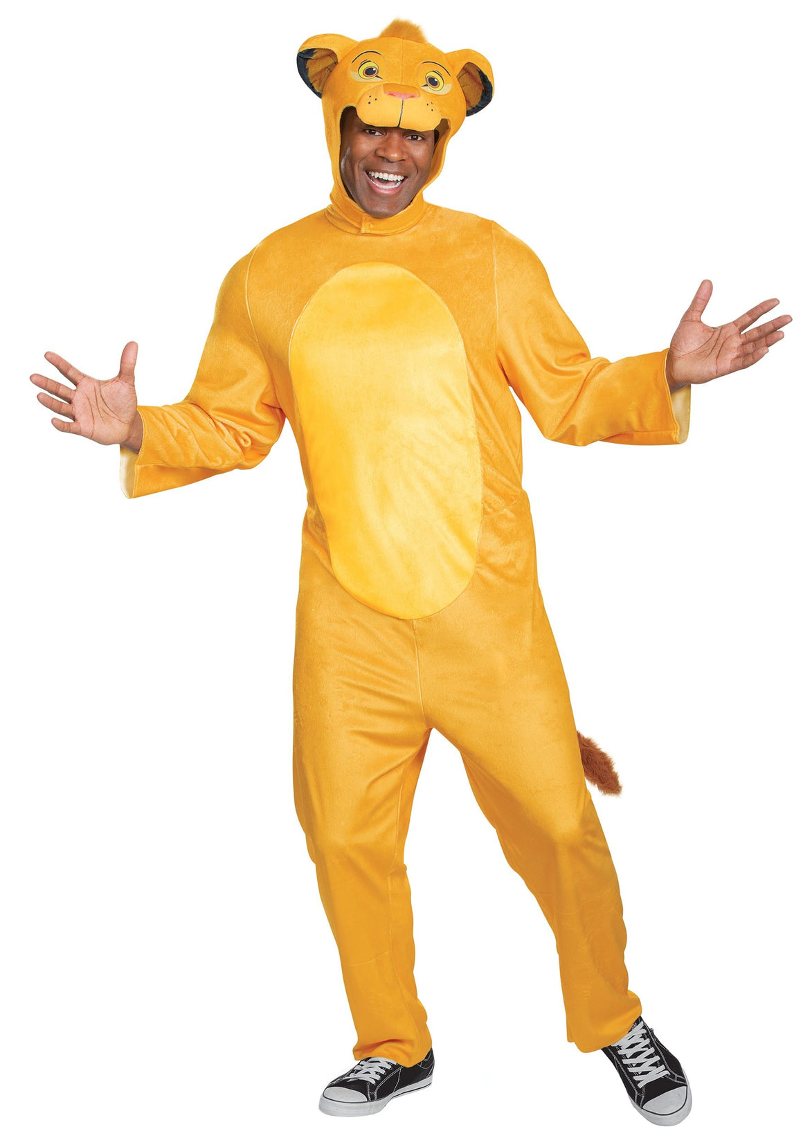 Adult Lion King Animated Simba Jumpsuit Costume – Kids Halloween Costumes