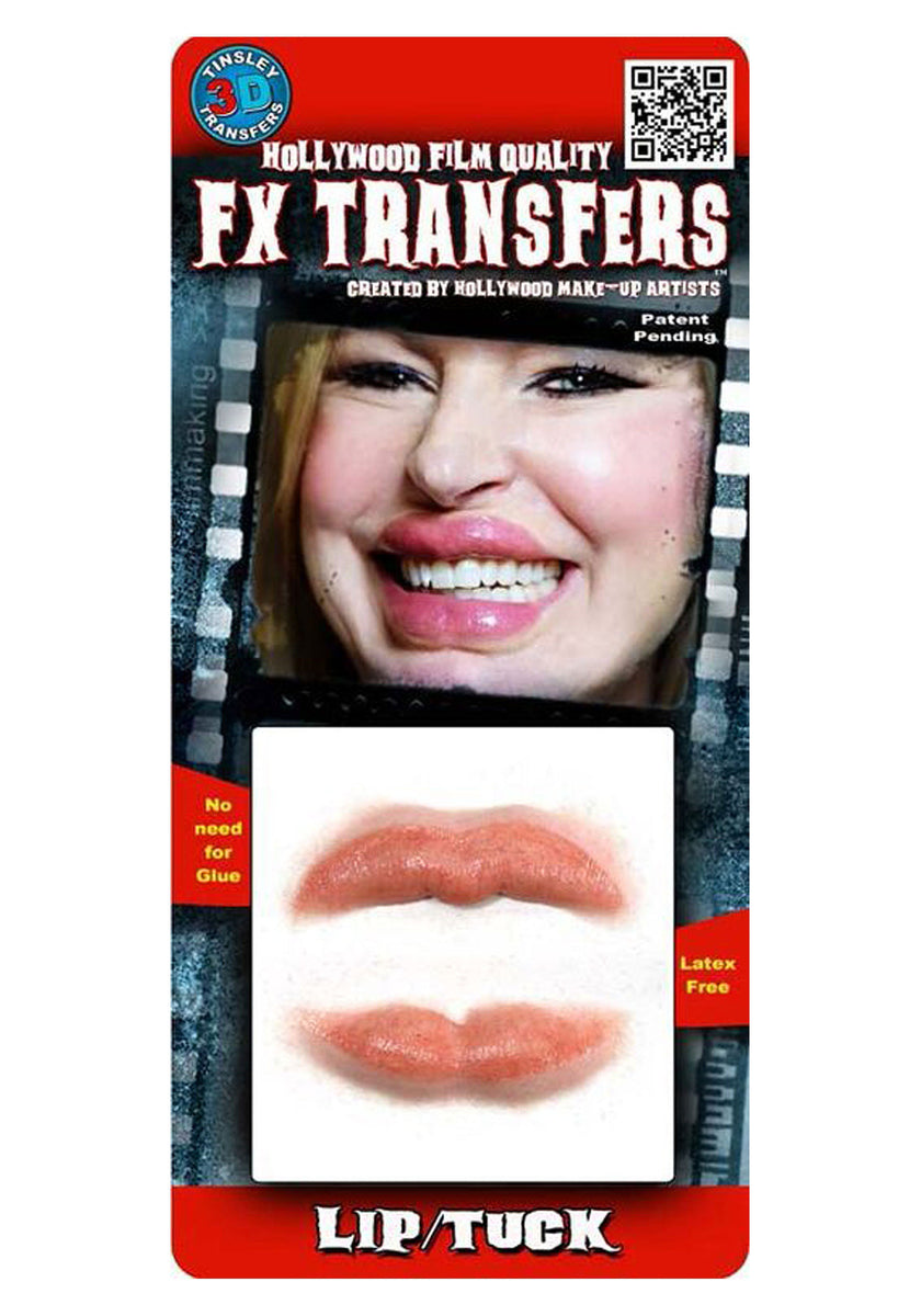 Lip Tuck Temporary 3-D Tattoo Kit – Kids Halloween Costumes