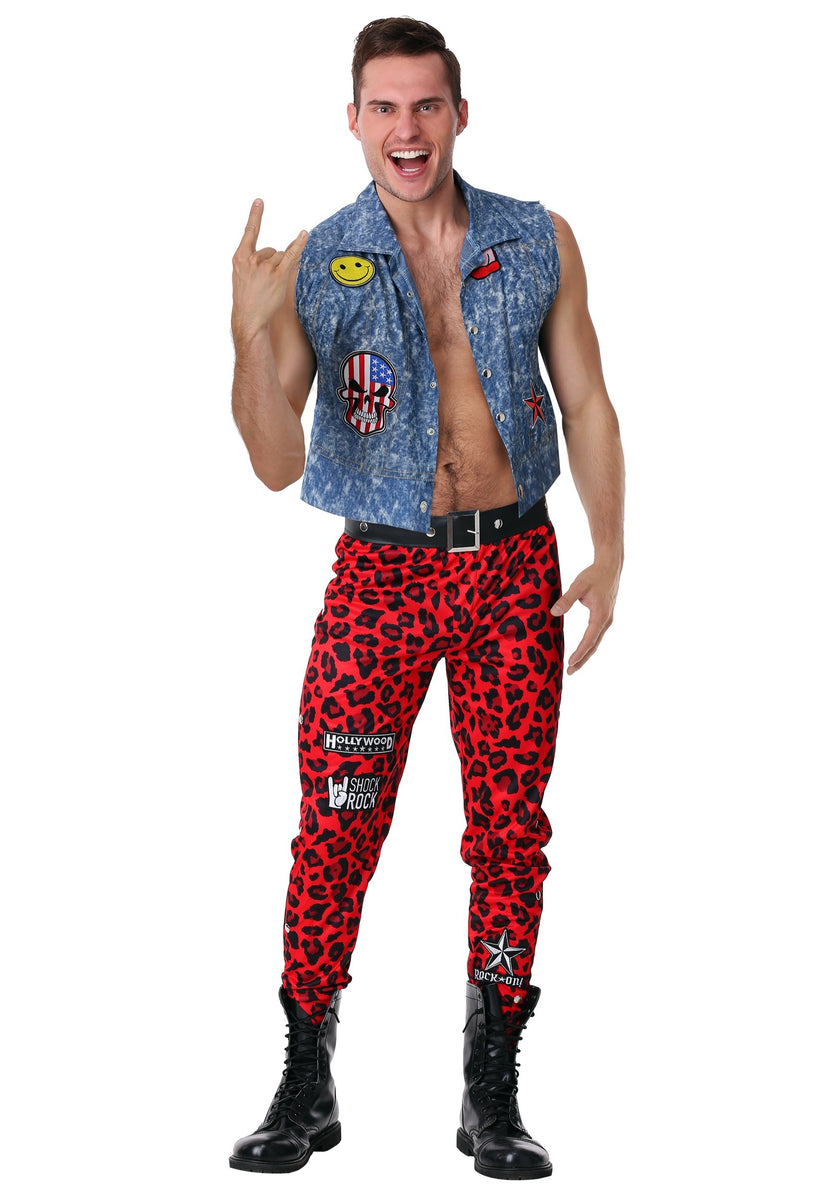 80's Rocker Mens Costume – Kids Halloween Costumes