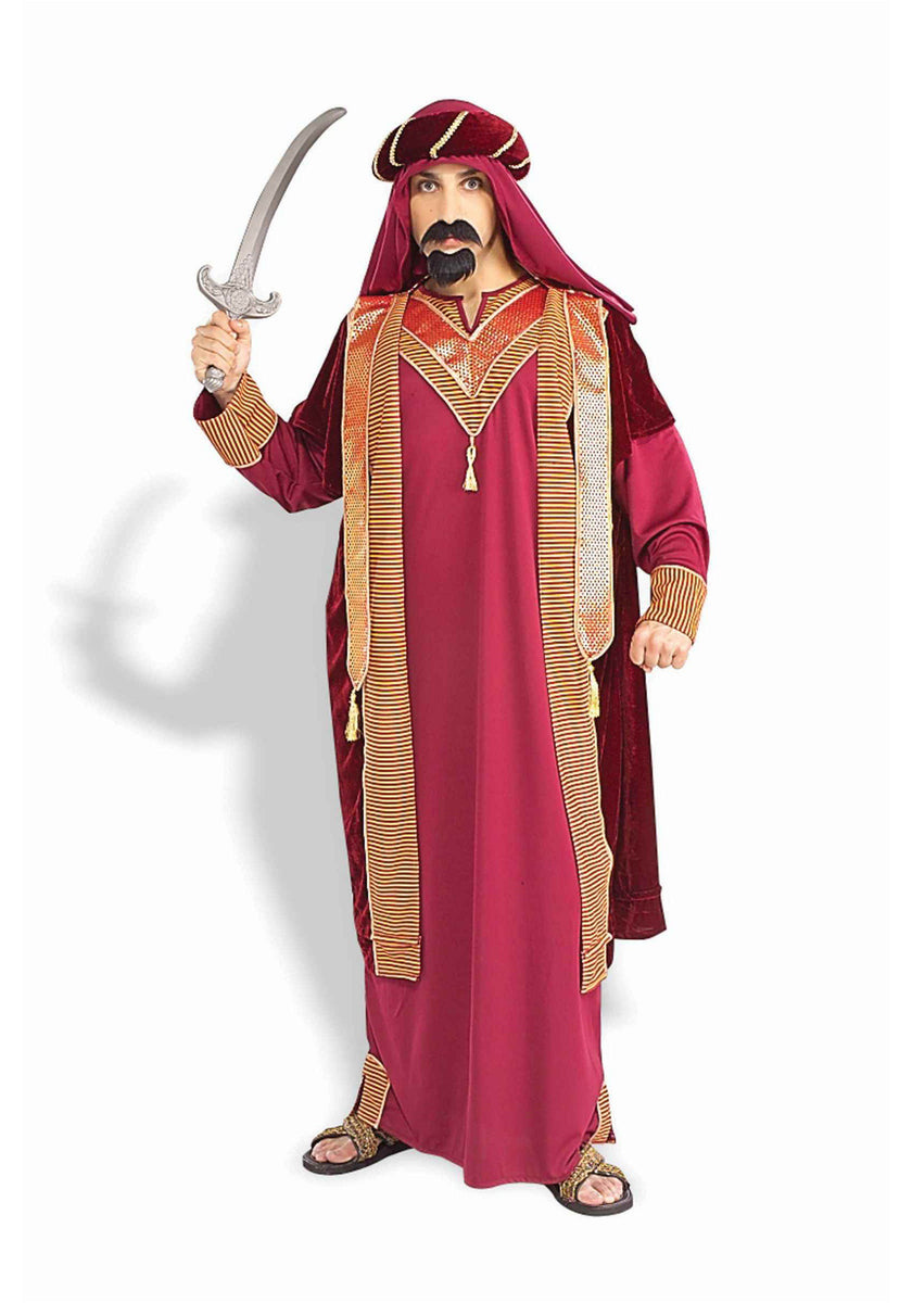 Mens Deluxe Arabian Sultan Costume – Kids Halloween Costumes