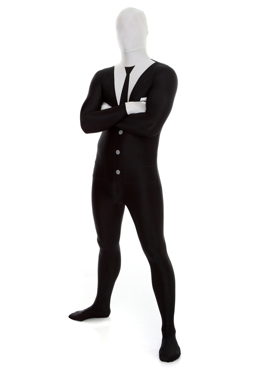 Men's Slenderman Morphsuit Costume – Kids Halloween Costumes